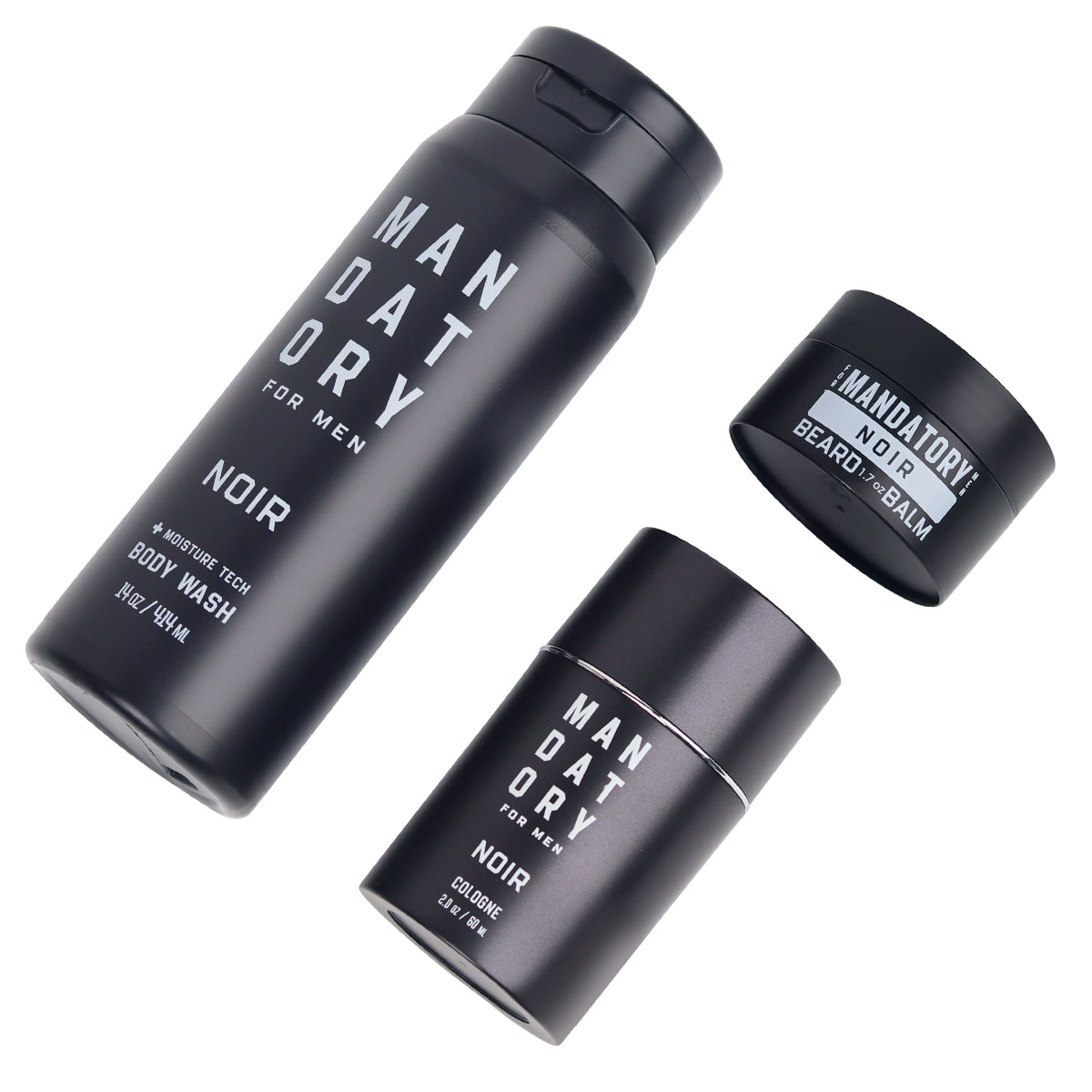 MANDATORY Men's 3pcs Gift Set NOIR – ODOSBEAUTY