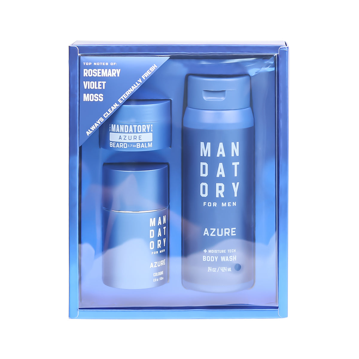MANDATORY Men's 3pcs Gift Set AZURE – ODOSBEAUTY